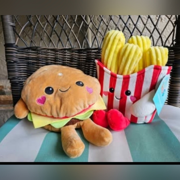 Toys | Plush Cheeseburger And Fries Toy Set | Poshmark